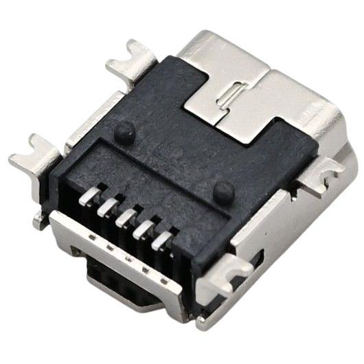 202A-FBNR-R03 | ATTEND Connector USB mini-B 5P SMD Angled| 225134